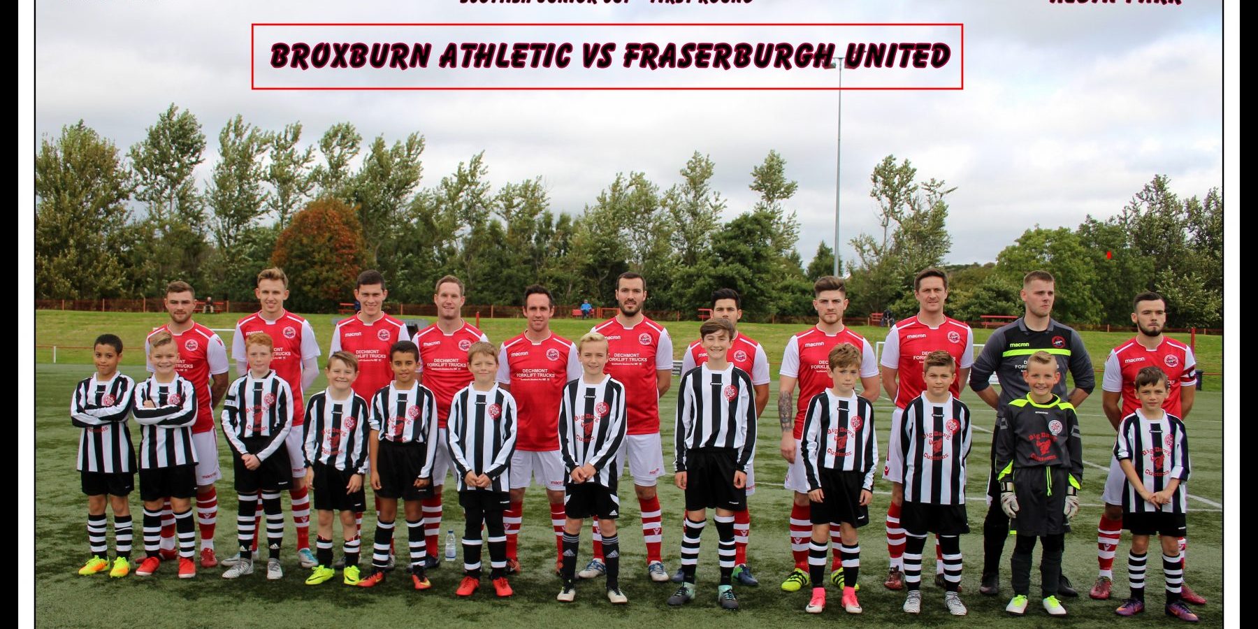 Community involvement – Broxburn Athletic Football Club