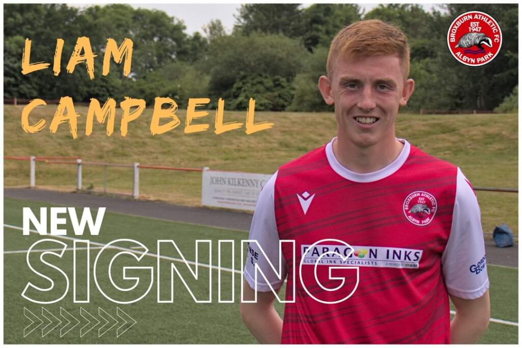 LIAM CAMPBELL JOINS FROM GALA - Broxburn Athletic Football Club