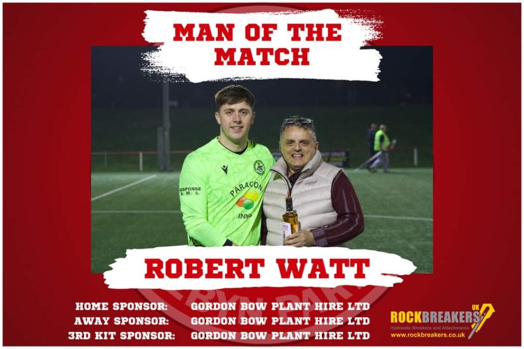 BOB WATT MOM CALEDONIAN BRAVES - Broxburn Athletic Football Club